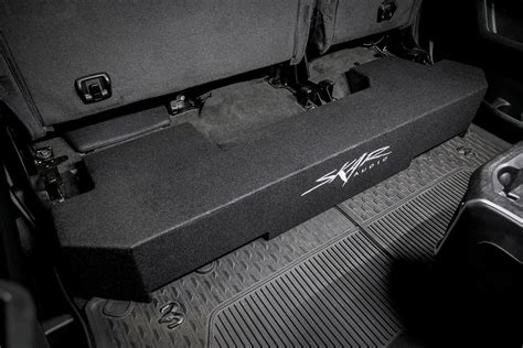 Dual 12 Sealed Subwoofer Box Fits 2019 2025 Ram 1500 Skar Audio