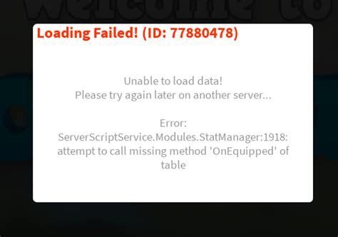 Unable To Load Data Rbloxburg