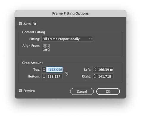 How To Use InDesign Frame Fitting Options With StudioCraft App CreateTOTALLY