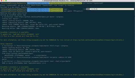 Pod Update Single Pod Not Working Properly · Issue 8070 · Cocoapodscocoapods · Github