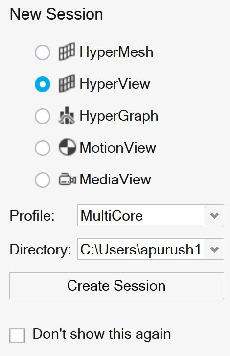 How To Open Hyperview Multicore From Batch Command Altair Community