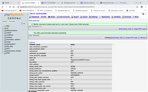Résolu Set Autocommit 0 Ne Fonctionne Pas Par Djedjethai Page 1 Openclassrooms