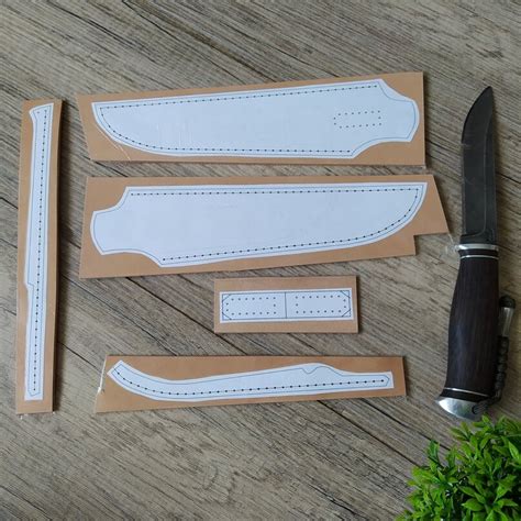 Ремесло Как я делал ножны для ножа своими руками Simply Pdf выкройки для кожевника Дзен