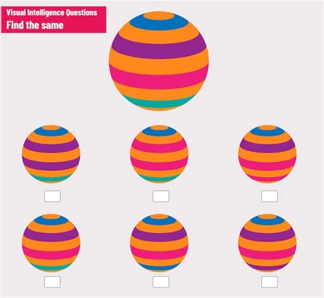Premium Vector Find And Mark The Same Shape Brain Questions Iq Test Visual Intelligence Questions