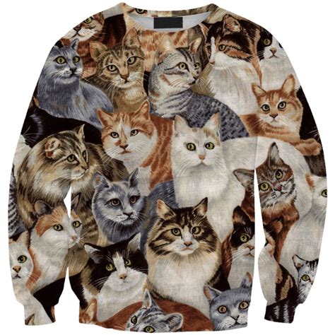 Custom Pullover Sweater Personalised All Over Printing No Minimum