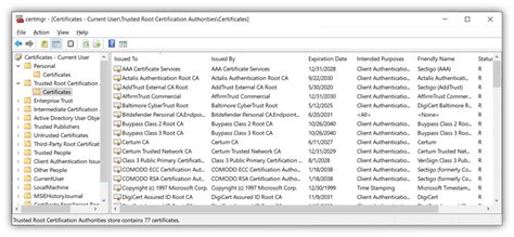 How To View Certificates On Windows 10