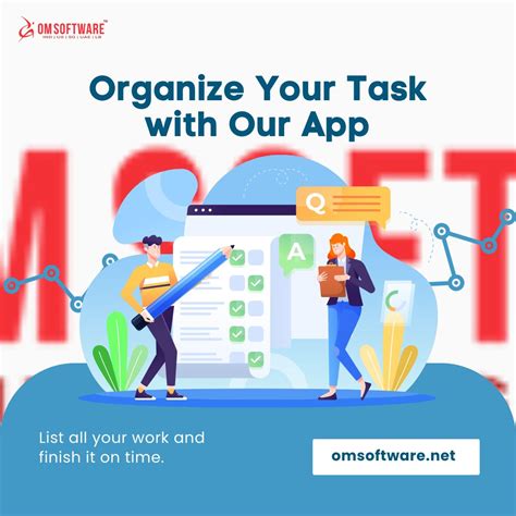 Taskmanagement Productivityboost Omsoftware Appdesign Neha S