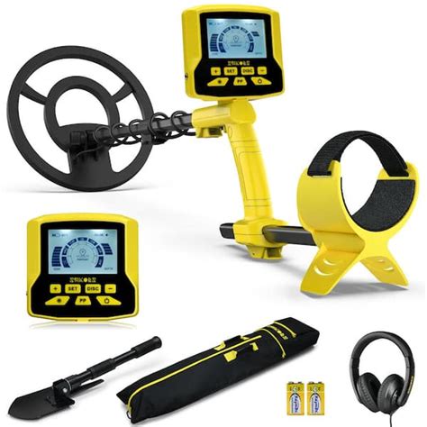 Wildaven 11 In Professional Pinpoint Metal Detector Waterproof With 5