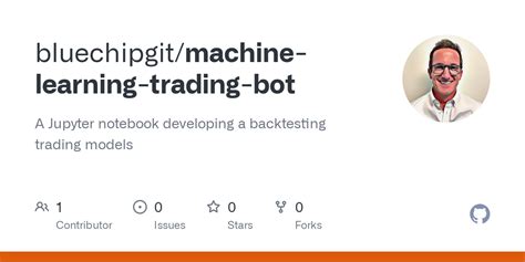 github bluechipgit machine learning trading bot a jupyter notebook