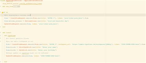 Writing Requests · Issue 69 · Typeformcreate Api Gem · Github