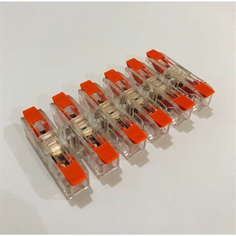 Jual Konektor Kabel Pct 511 522 533 544 555 566 Terminal Block Fast Clip Connector Fast Klip