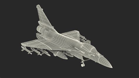 3d Model J 10 Fighter Jet Rigged For Cinema 4d Turbosquid 2414864