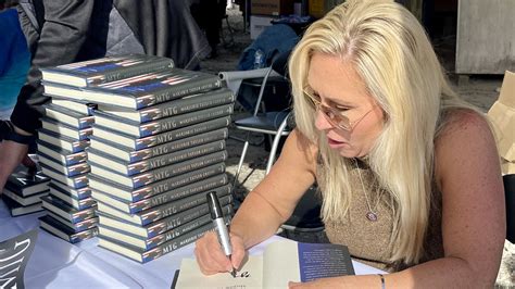 Rep Marjorie Taylor Greene Visits Iron Horse Saloon In Ormond Beach