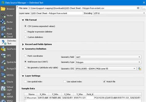 Creating Polygon Based On View Extent In QGIS Geographic Information Systems Stack Exchange