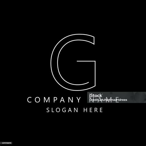 최소한의 글자 로고 G 글꼴 손으로 그린 알파벳 붓글씨 타이포그래피를 위한 라인 아트 문자 장식 선형 레터링 벡터 크리 에이 티브 편지 라인 일러스트 레이 션 0명에 대한