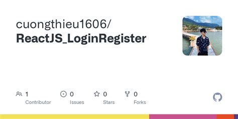 Github Cuongthieu Reactjs Loginregister