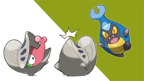 Karrablast And Shelmet Pokemon Drawn By Blacknirrow Danbooru