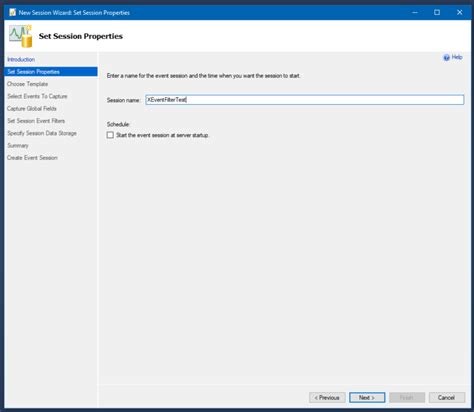Mssql Server Create An Extended Event Session With A Not Like” Filter