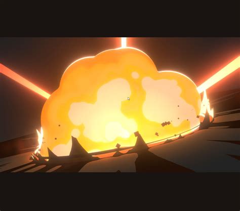 3d Stylized Vfx By Unity Laolu Fire Animation Explosion Drawing Unity