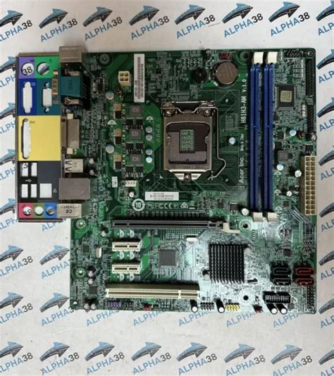 ACER H81H3-AM INTEL H81 2x DDR3 RAM Socket 1150 ATX Desktop PC ...