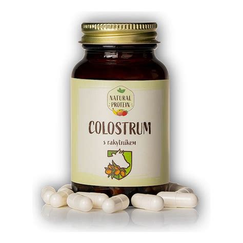Natural Protein Colostrum 60 Kapslí Volitelný Dárek Od 439 Kč