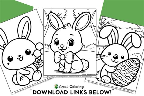 Rabbit Coloring Sheet Pdf