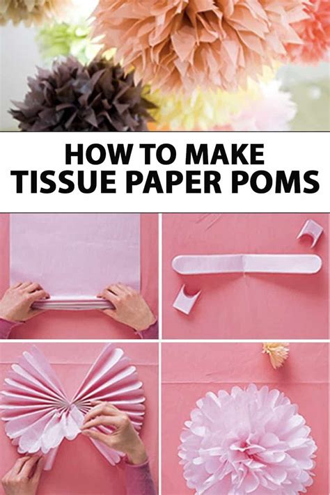 Tissue Pom Poms Diy At Shawn Keim Blog
