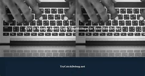 Converting Csv Unix Timestamps To Numpy Array Year Month Day Vector Values
