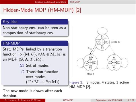 Solving Hidden Semi Markov Mode Markov Decision Problems Ppt