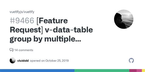Feature Request V Data Table Group By Multiple Columns Issue Vuetifyjs Vuetify Github