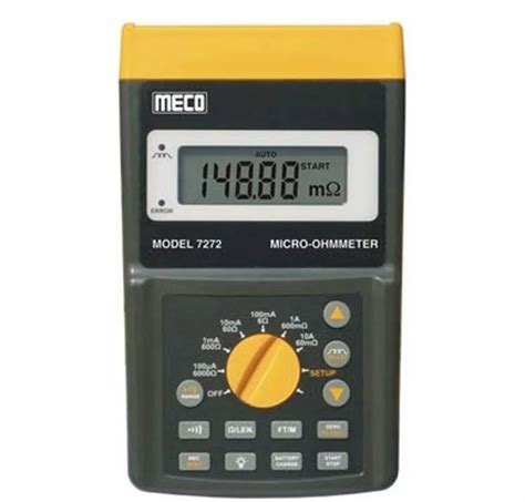 Micro Ohm Meter Digital Micro Ohm Meter Latest Price Manufacturers Suppliers