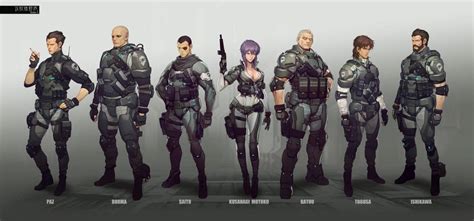 Ghost In The Shell First Assault Concept Art Teh Reblarg