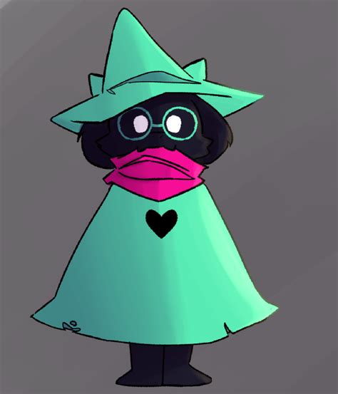 I Drew Ralsei Today Im Currently Trying To Make Him As Cute As