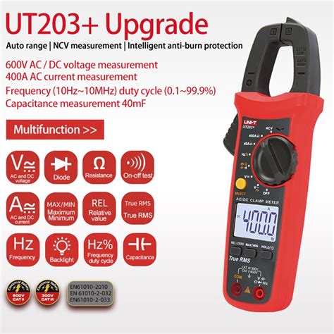 UNI T Digital Clamp Meter UT UT UT AC Grandado