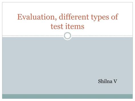 designing classroom language tests pptx