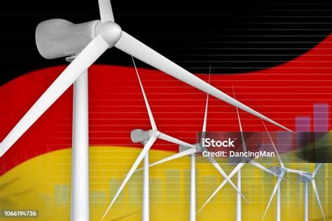 독일 바람 에너지 전원 디지털 그래프 개념현대 자연 에너지 산업 그림 3 차원 일러스트 레이 션 0명에 대한 스톡 사진 및 기타 이미지 Istock