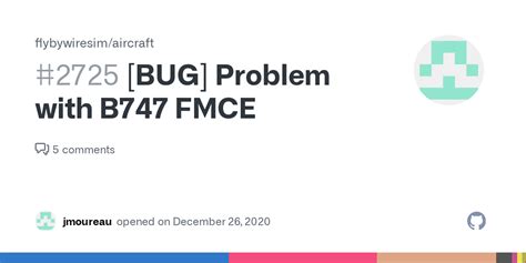 Bug Problem With B747 Fmce · Issue 2725 · Flybywiresimaircraft · Github