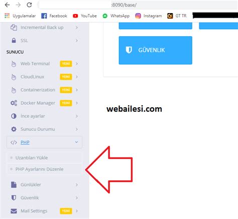 Cyberpanel Phpmyadmin Sql Maksimum Limiti Ayarlamak Webailesicom