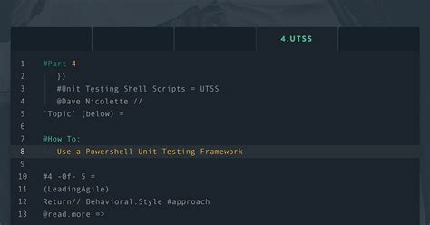 unit testing shell scripts part four by leadingagile leadingagile