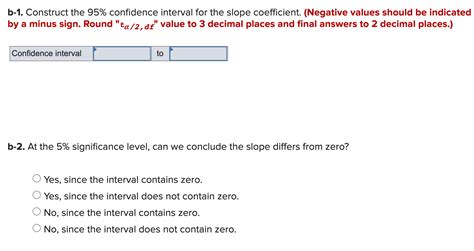 Solved Consider The Following Regression Results Based On Chegg