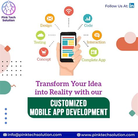 Pink Tech Solution On Linkedin Custommobileapp Appdevelopment Digitaltransformation Innovation