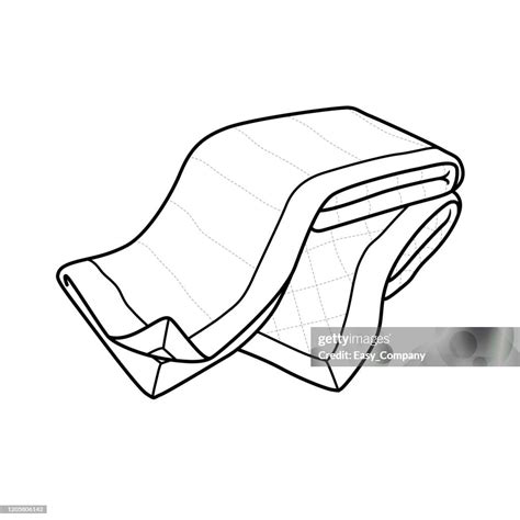 Blanket Clipart Black And White Free Vectors Bath Towel Black And
