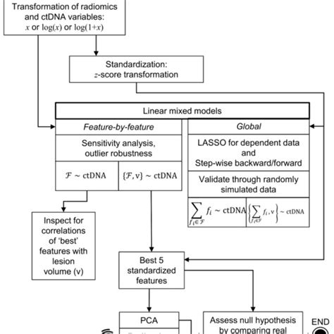 Flow Chart Illustrating The Detailed Statistical Analysis Methods The