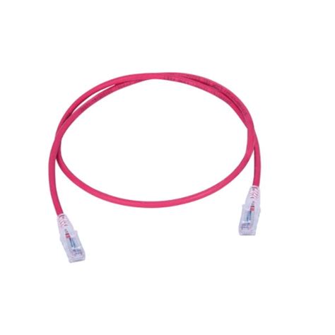 Patch Cord Siemon 1M CAT6 LSZH Color Rojo