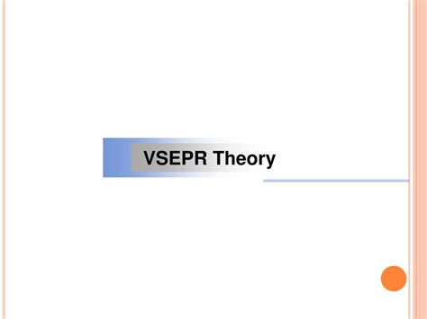 PPT VSEPR Theory PowerPoint Presentation Free Download ID 3266525