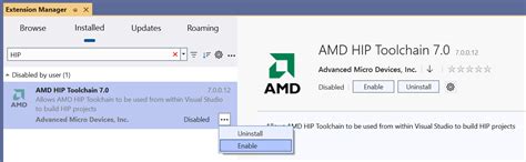 Manage Extension — Hip Vs Documentation