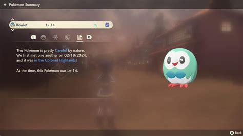 [8] My New Shiny Rowlet R Shinypokemon