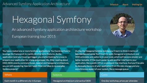 The Hexagonal Architecture Training Tour Matthias Noback