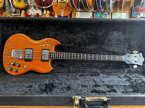 Guild Js Ii Jetstar Carved Oak Leaf And Acorn 1972 Some Neck Guitars