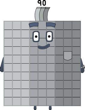 Numberblocks 90 Blocks By Jeanpaulfelix On Deviantart